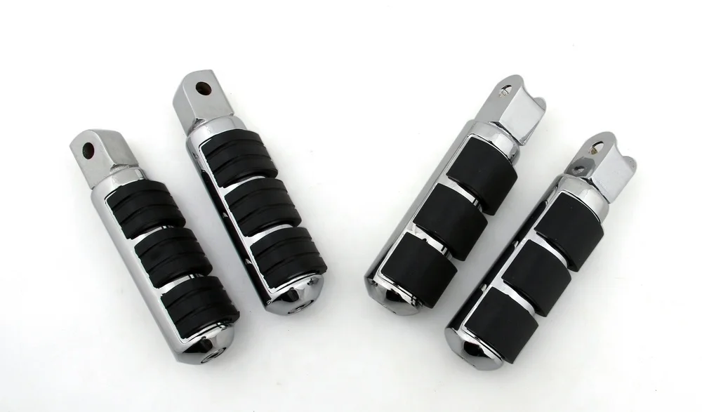 Front & Rear Foot Pegs For Honda Vtx 1800 C/f 1300c Vlx 600 Aero Magna ...