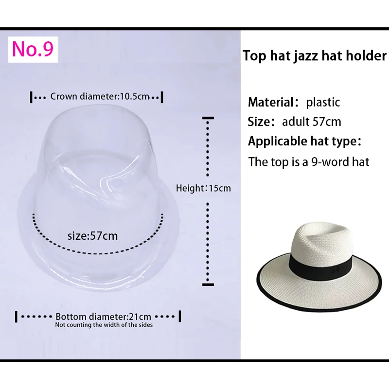 Adult Universal Inner Support Top Hat Baseball Hat Shaping Device Hat ...