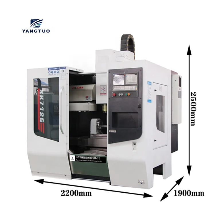 Cnc Micro Mini Milling Machine Xk7126 Mill Machine Price Micro Cnc ...