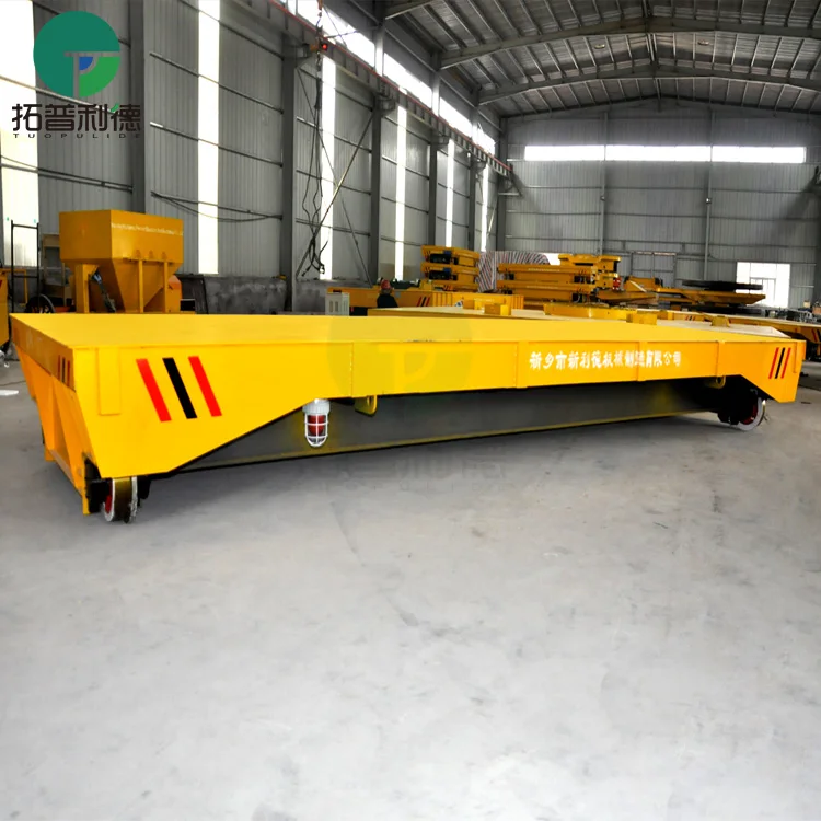 Heavy Load Rail Moveable Electric Handling Equipment Transfer Cart ...
