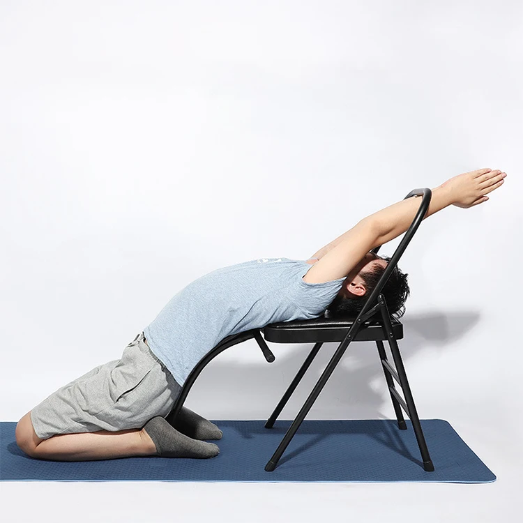 Yoga Backless Standard Prop Practice Asana Activity Chair