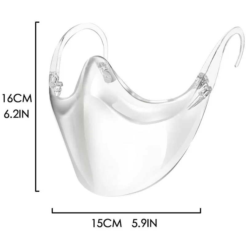 Transparent Clear Plastic Face Cover Hygiene Anti Fog Covering - Buy ...