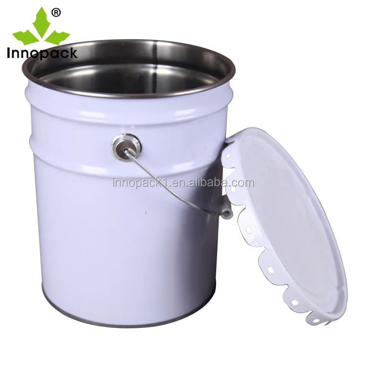 25l(kg) Tinplate Pail,Steel Drum For Ink,Paint,Chemical - Buy 25l Steel ...
