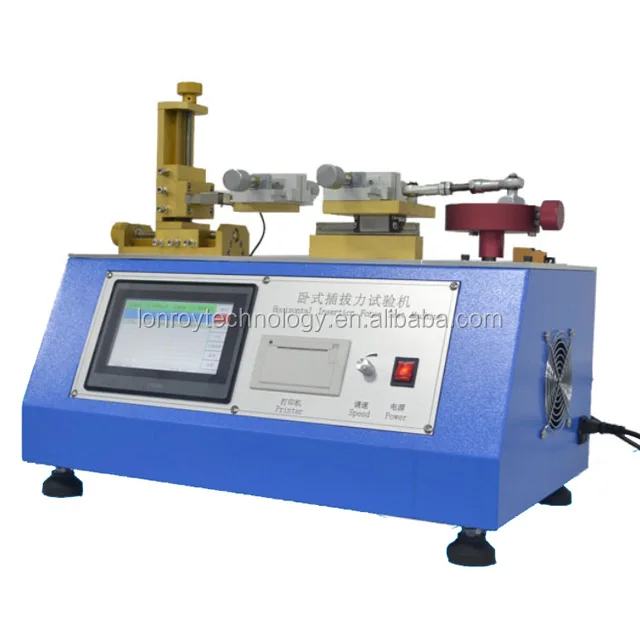 Horizontal Insertion Extraction Force Tester/Plug and Pull test Machine ...