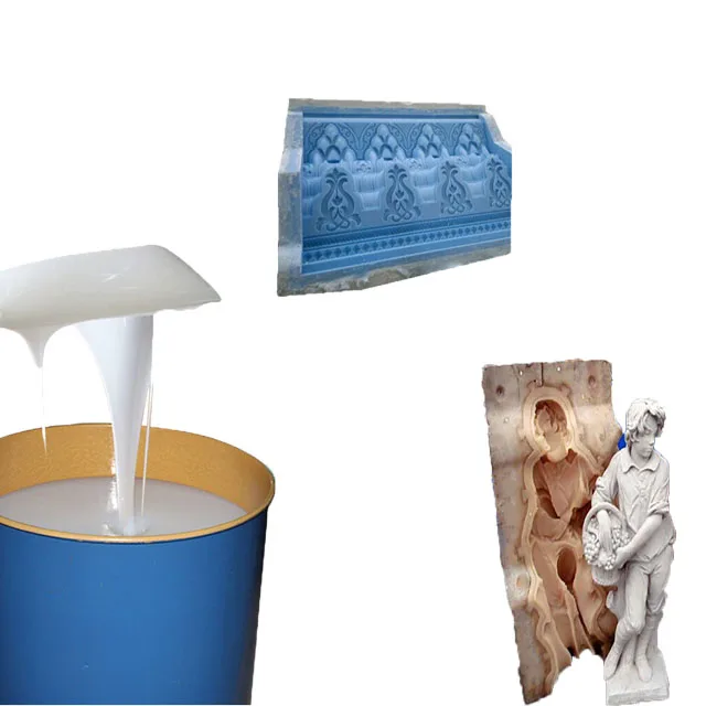 Condensation Cure Tin Catalyst Liquid Raw Material Rtv2 Silicone Rubber ...