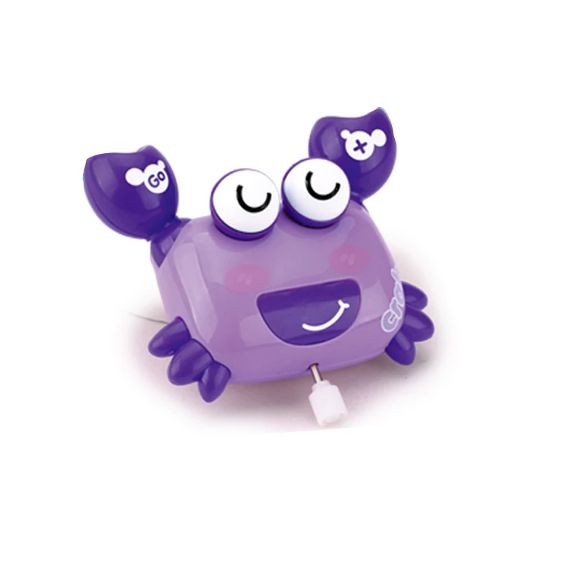 Wholesale Plastic Animal Cochain Toy Crab Wind up Toys for Kids