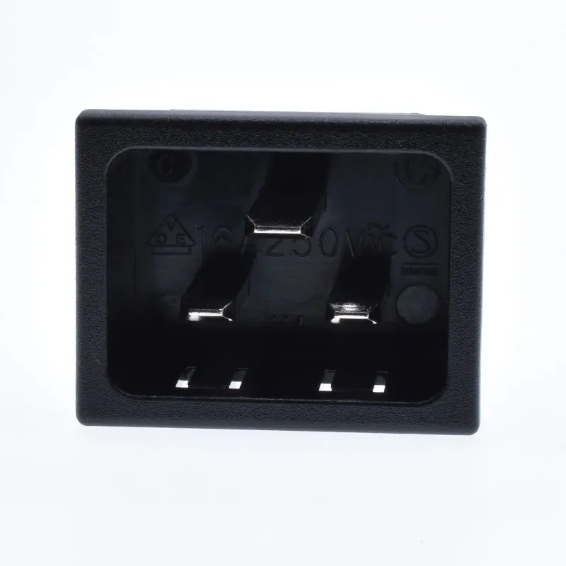 Panel Mount Ac 16a 250v Iec C20 Male Inlet Connector Industrial Socket ...