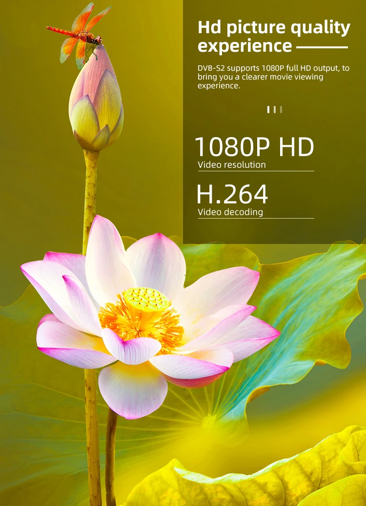 Free To Air Digital Decoder 4k Dvb-s2 Satellite Tv Receiver Satellite ...