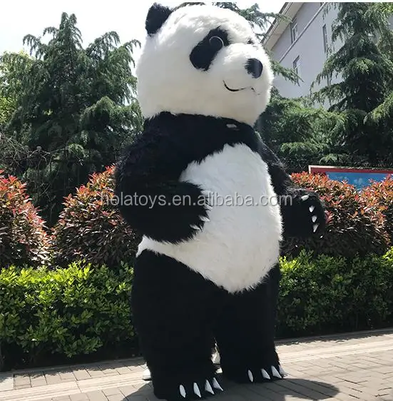 Divertido Panda Trajes/piel De Gran Panda Trajes De La Mascota - Buy ...