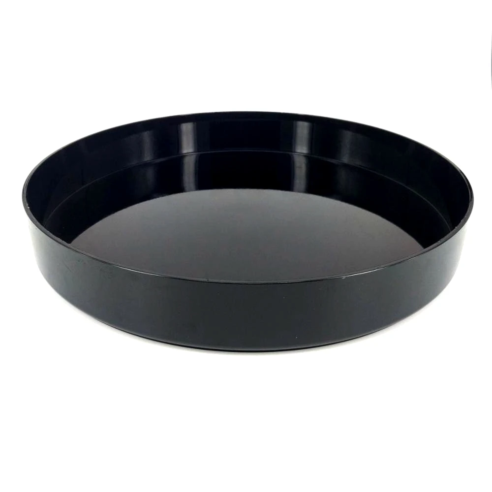 Transparent Anti Slip Large Plastic Round Serving Tray Beer Tray Bar ...