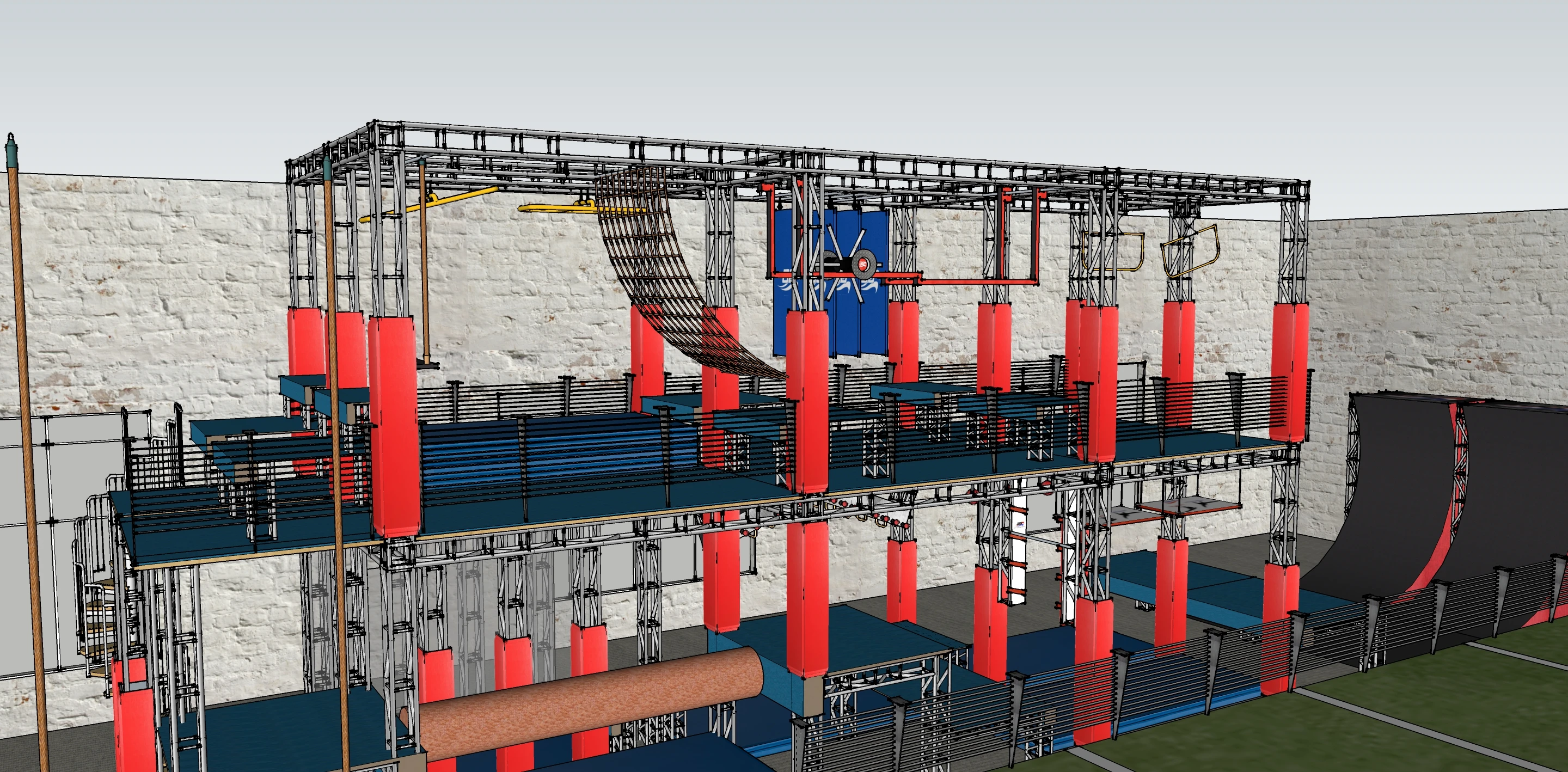 Ninja Playground - American Ninja Warrior Obstacles for Sale