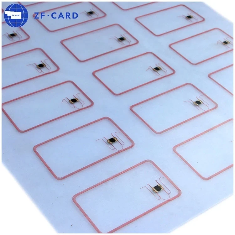 13.56MHz ISO 15693 RFID Chip Inlay Sheet for RFID Card A4 RFID Inlay ...