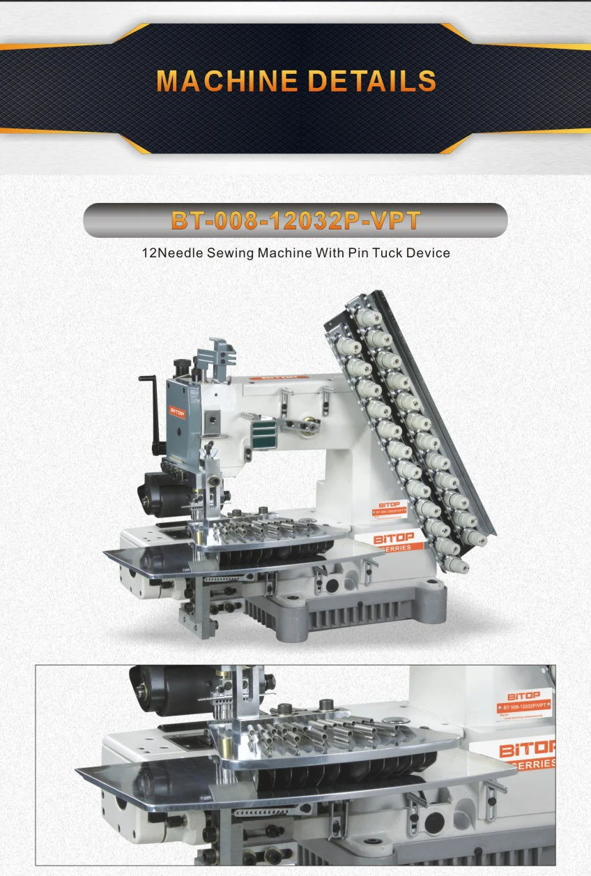 SIRUBA Type VC008 Pleating Machine - Multifunctional Sewing