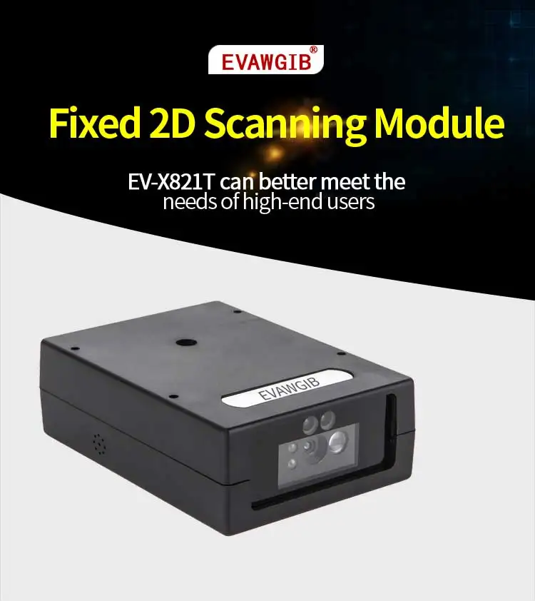 1D 2D QR Barcode Scanner Module Engine Embedded CCD Fixed Bar Code ...