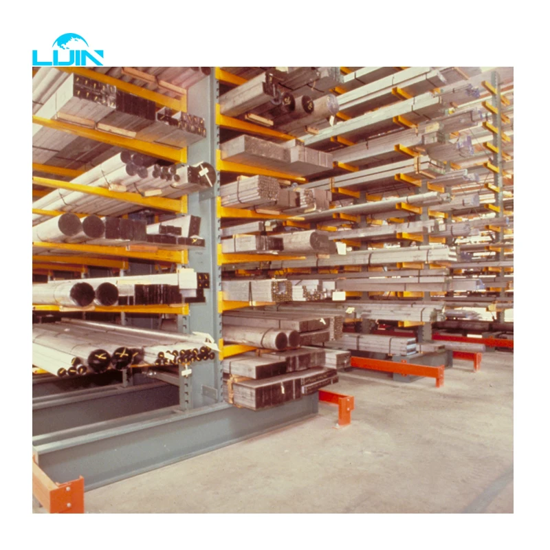 Double Side Arm Steel Warehouse Shelf Storage Steel Metal Heavy Duty ...