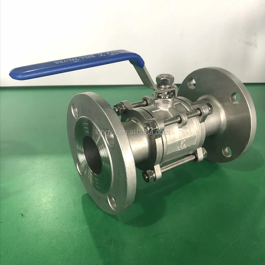 4 Inch Ball Valve with Flange - Durable Stainless Steel