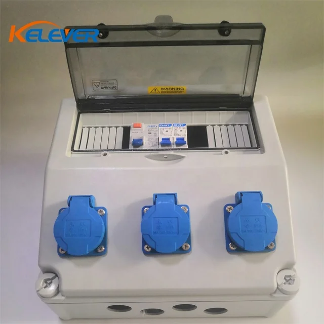 12way Outdoor Single Phase Electrical Power Distribution Equipment Box ...