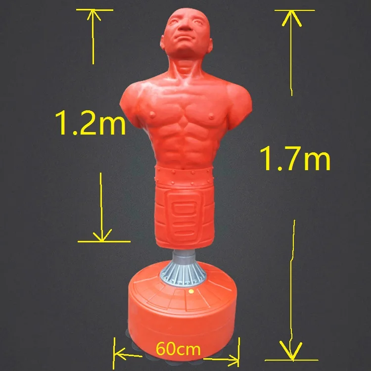 Silicone Skin Feeling Free Standing Boxing Punching Man Dummy - Buy ...