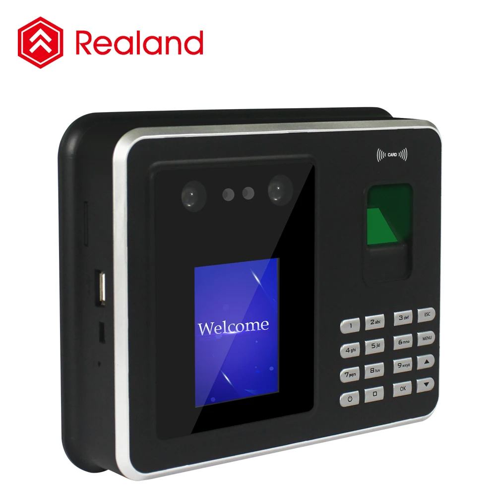 Realand Face Id Time Clock F-g425 With Wifi Communication And Free ...