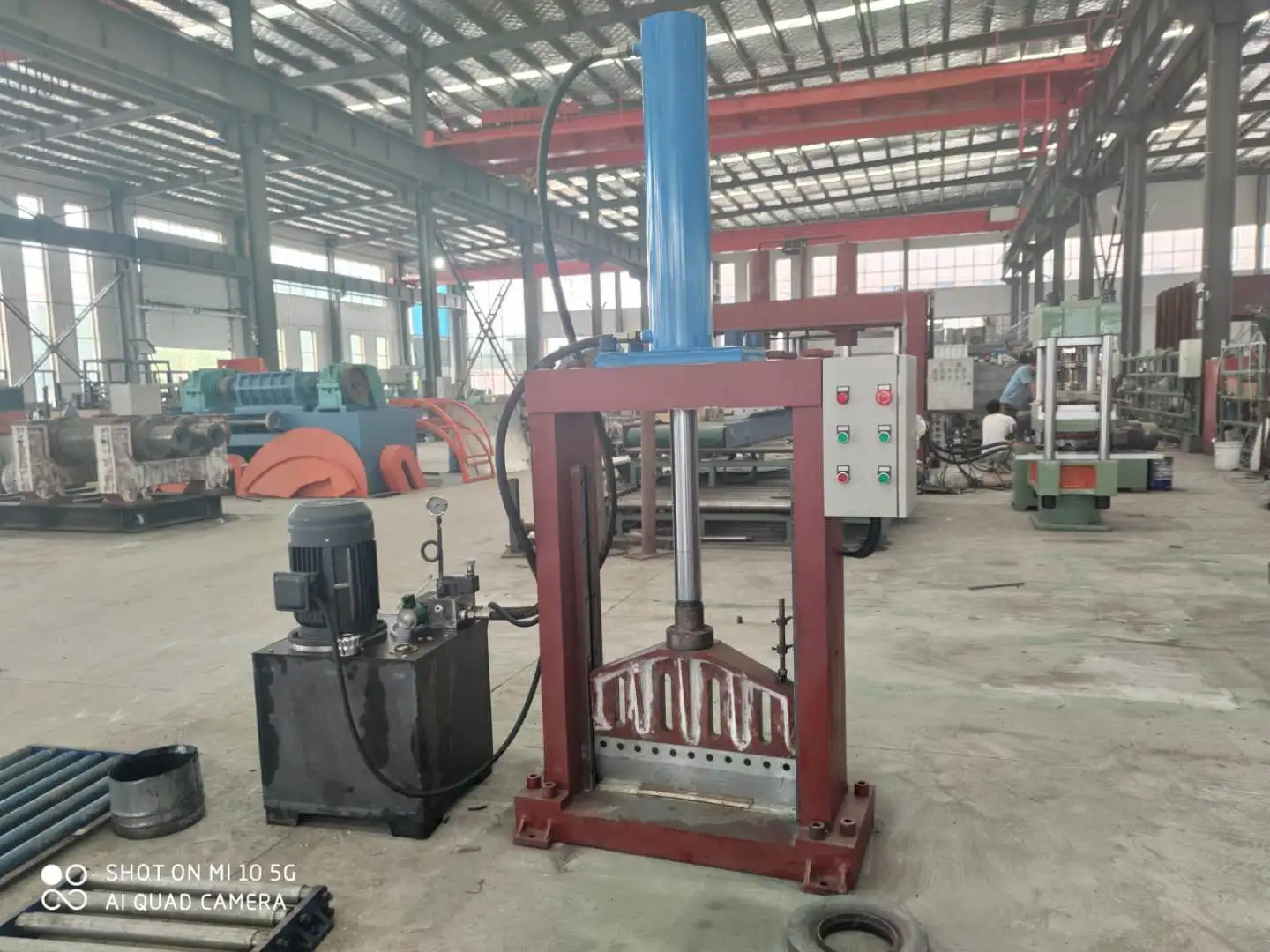 High Efficient Single Knife Hydraulic Rubber Cutter/rubber Sheet Cutter ...