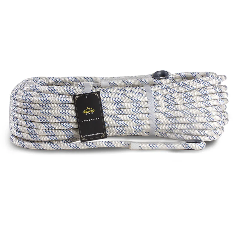 8mm Outdoor Blue Climbing Rope Outdoor Accessories High Strength Nylon ...