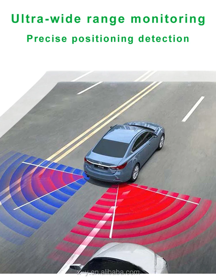 Bsd/bsm/blis Microwave Radar Car Blind Spot Monitoring Sensor Blind ...