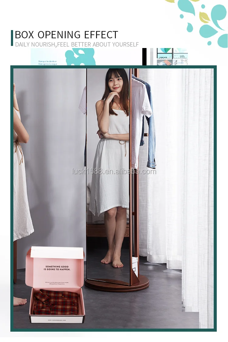 Custom Clothes Dress Packaging Boxes Printing Color Garment Dress ...