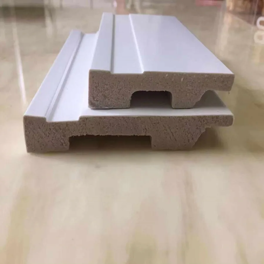 Architectural PS Polystyrene PVC Plastic SPC Skirting Baseboard