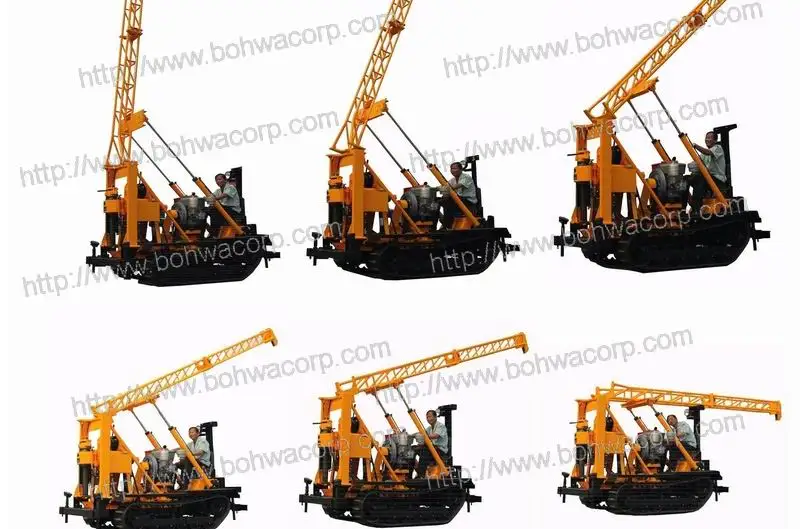 Mobile Crawler Base Civil Engineering Drilling Rig For Mining ...