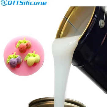 Rtv Two Parts Liquid Platinum-cure Silicone Rubber For Food Grade Molds ...