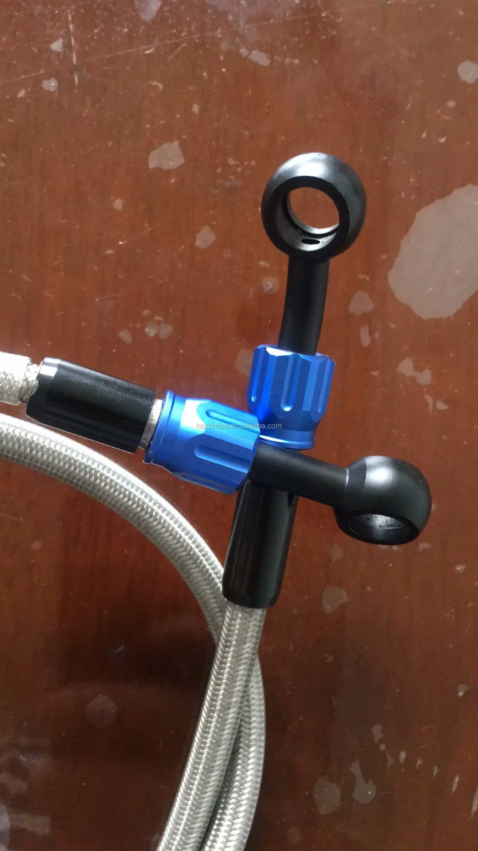 SAE J1401 1/8 Flexible Pre-Made Braided Brake Lines Hose