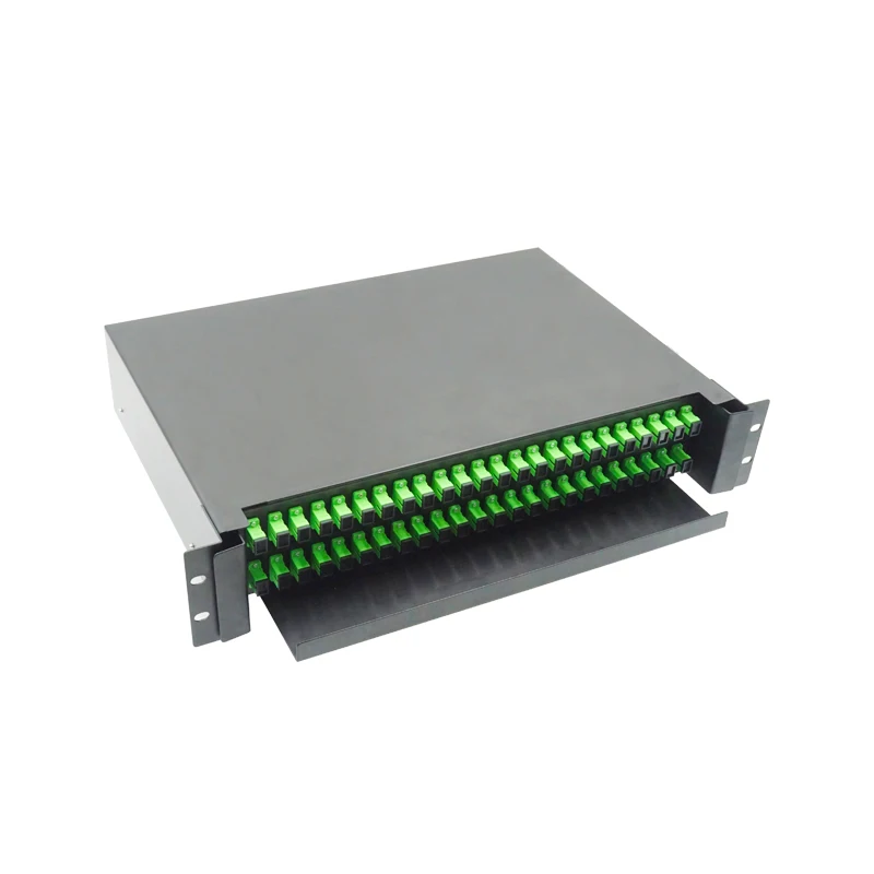 48 Port Fiber Optic Patch Panel - SC APC Simplex