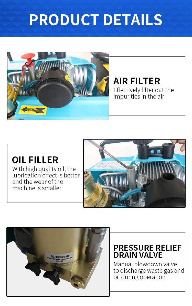 Wholesaler Portable Breathing Air Pump Compressor For Scba - Buy Air ...