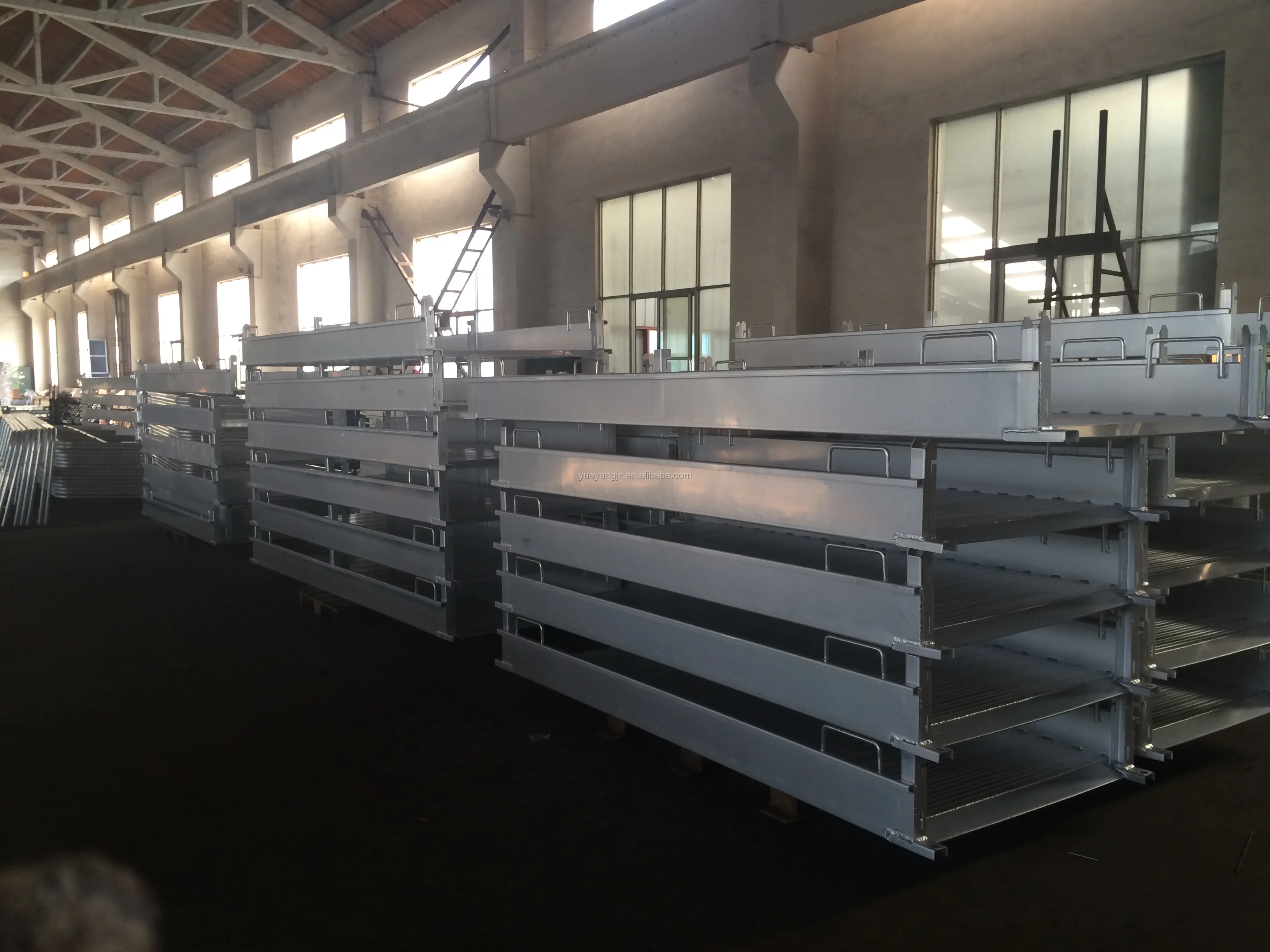 High Strength Aluminium Gangway with Ramp and Handrail