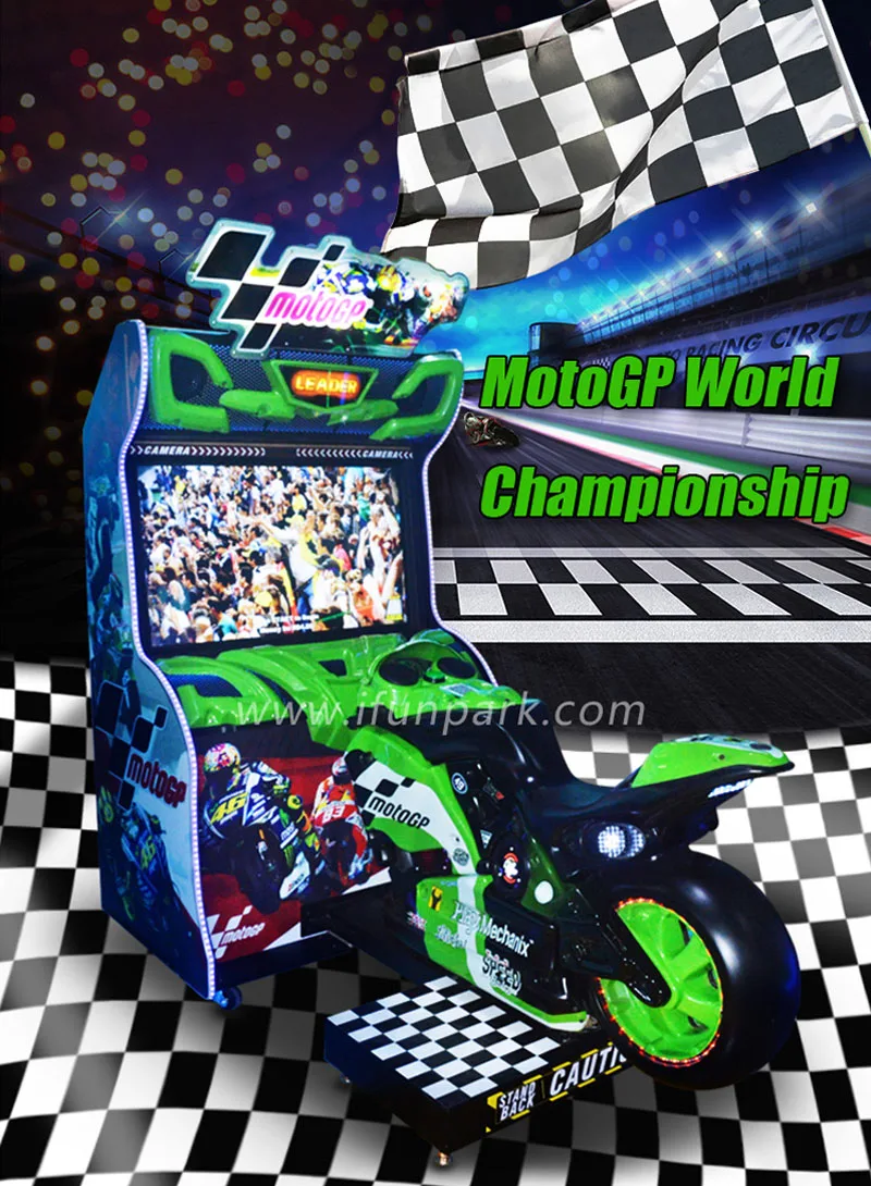 Arcade Moto Gp Racing Bike Simulator Indoor Coin Operated Arcade Video ...