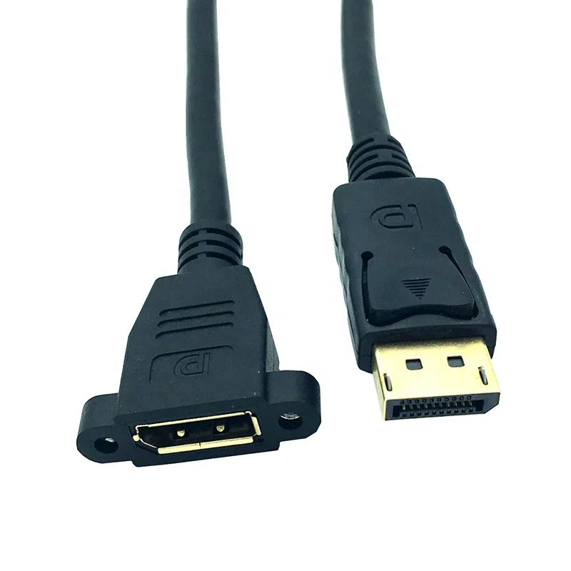 4K 60hz Displayport Panel Mount Cable - Reliable Extension