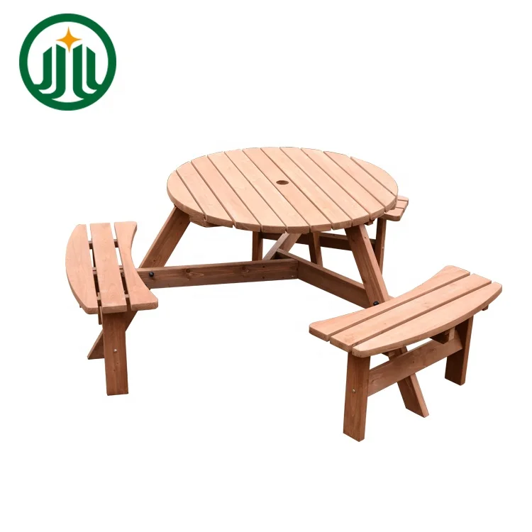 Meja Piknik Kayu Taman Luar Ruangan 6 Tempat Duduk - Buy Lokasi Bench ...