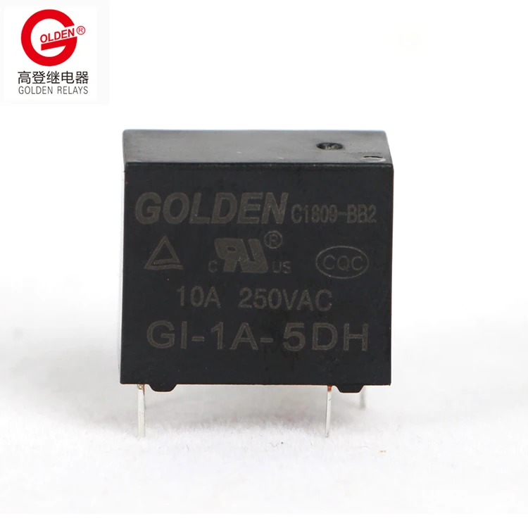 Golden GI-1A-5DH Relay - Reliable 5VDC Mini Electromagnetic Relay