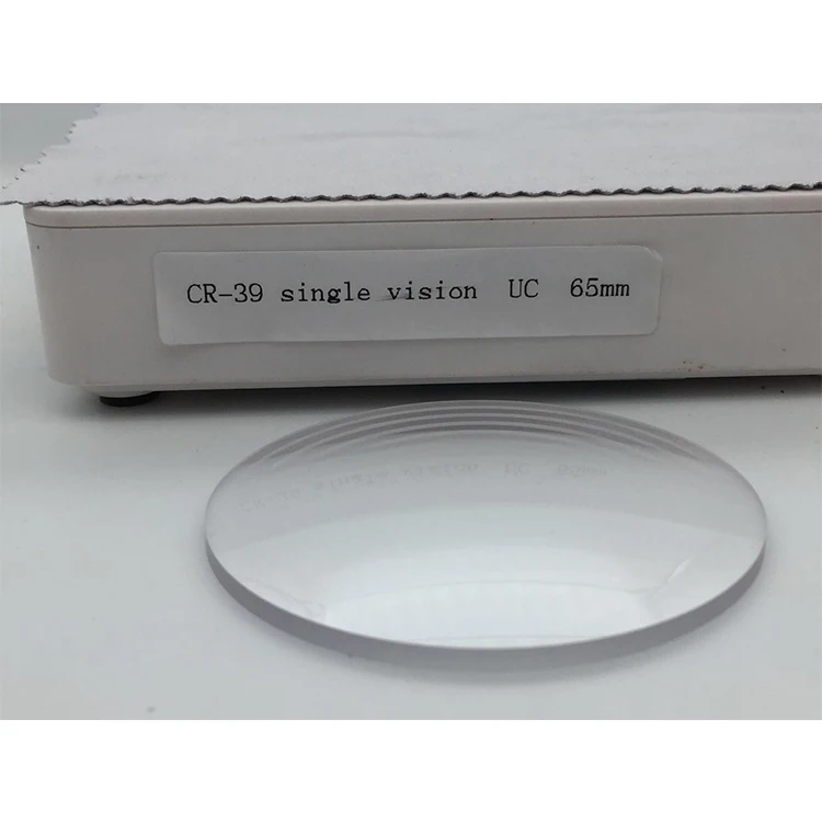 Cheap Price Cr39 Resin Material 1.499 Index Single Vision Uncoated ...