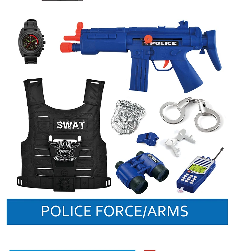 Funny Kids School Education Toys - Police Station Role Play