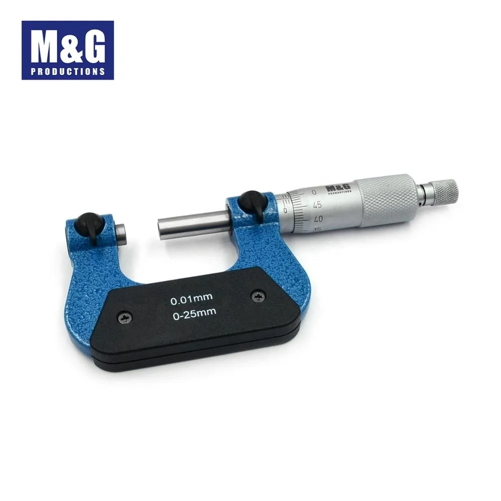 High Precision Screw Thread Micrometers Set With Interchangeable Anvils ...