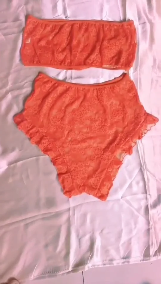 Conjunto De 2 Piezas De Lencería Translúcida,Ropa Interior Erótica Sexy ...