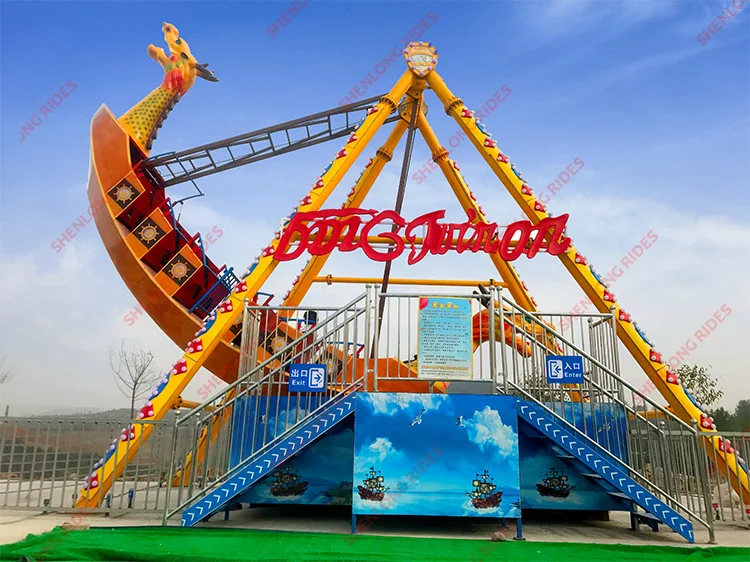 Shenlong Pirate Ship - Amusement Park Ride for 26-40 Persons