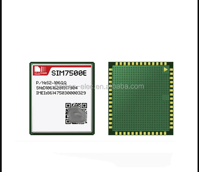 SIMCOM 4G LTE GNSS Module - SIM7500E & SIM7500A for Iot