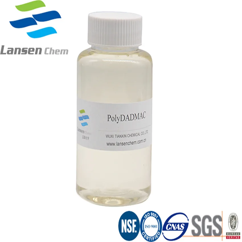 Flocculant Polydadmac / Poly(diallyl Dimethyl Ammonium Chloride) For ...