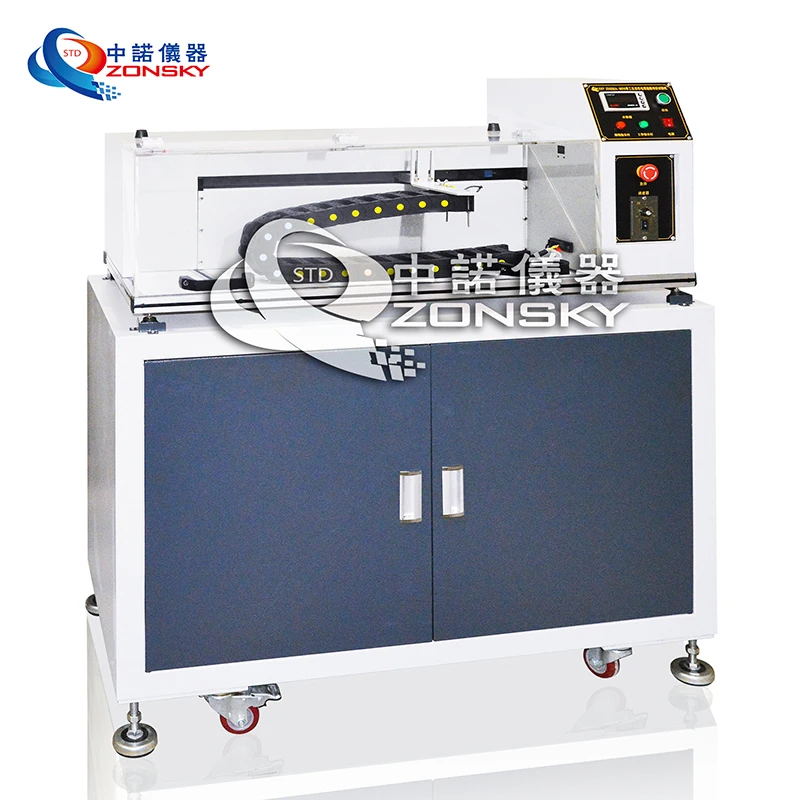 IEC 60228 High Flexible Cable Drag Chain Bending Test Machine