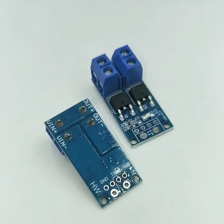 Stock 15a 400w Dual Mos Fet Pwm Driver Module High Power Trigger Switch Regulator Control Panel ...