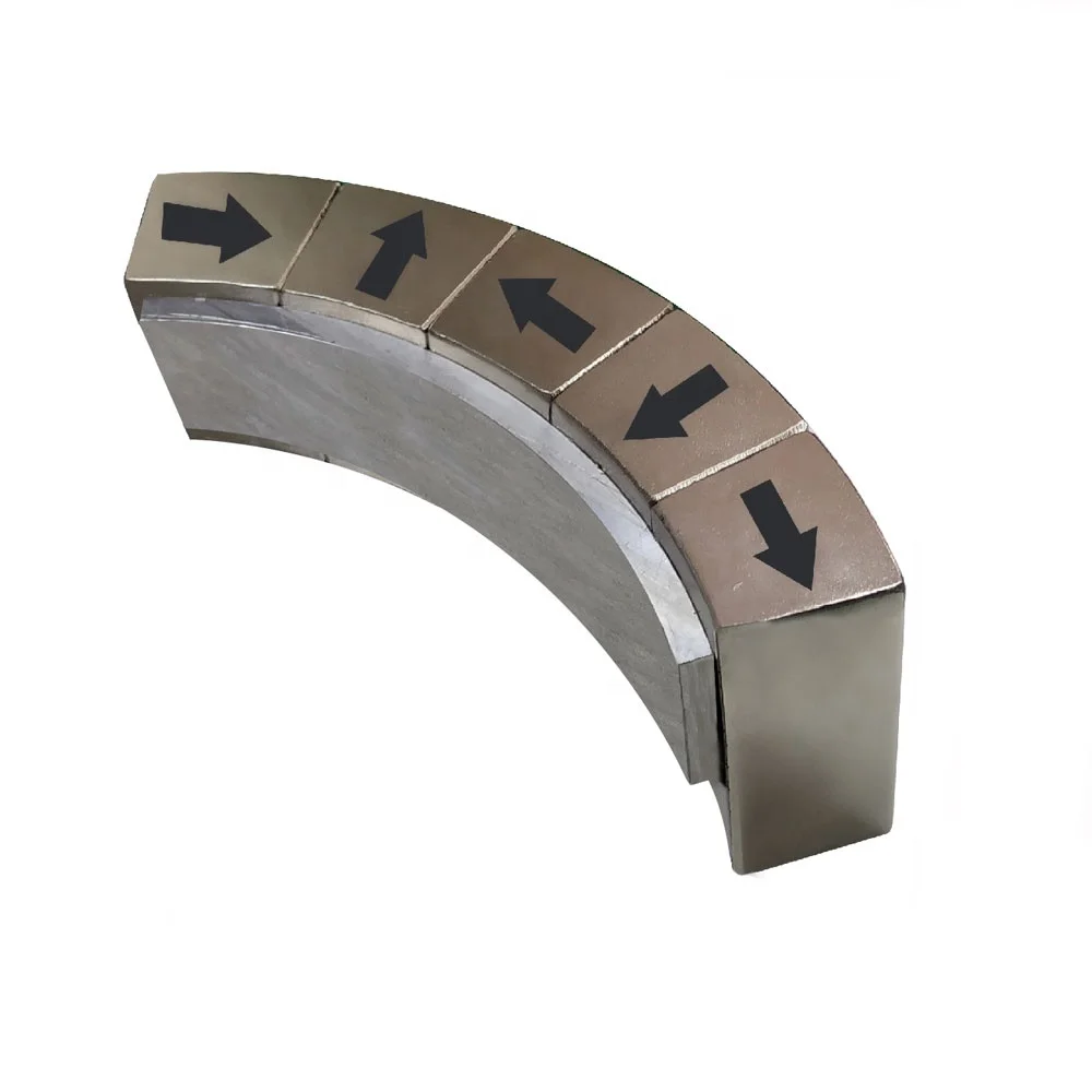 Customized Halbach Array Motor Super Strong Wedge Neodymium Arc Magnet ...