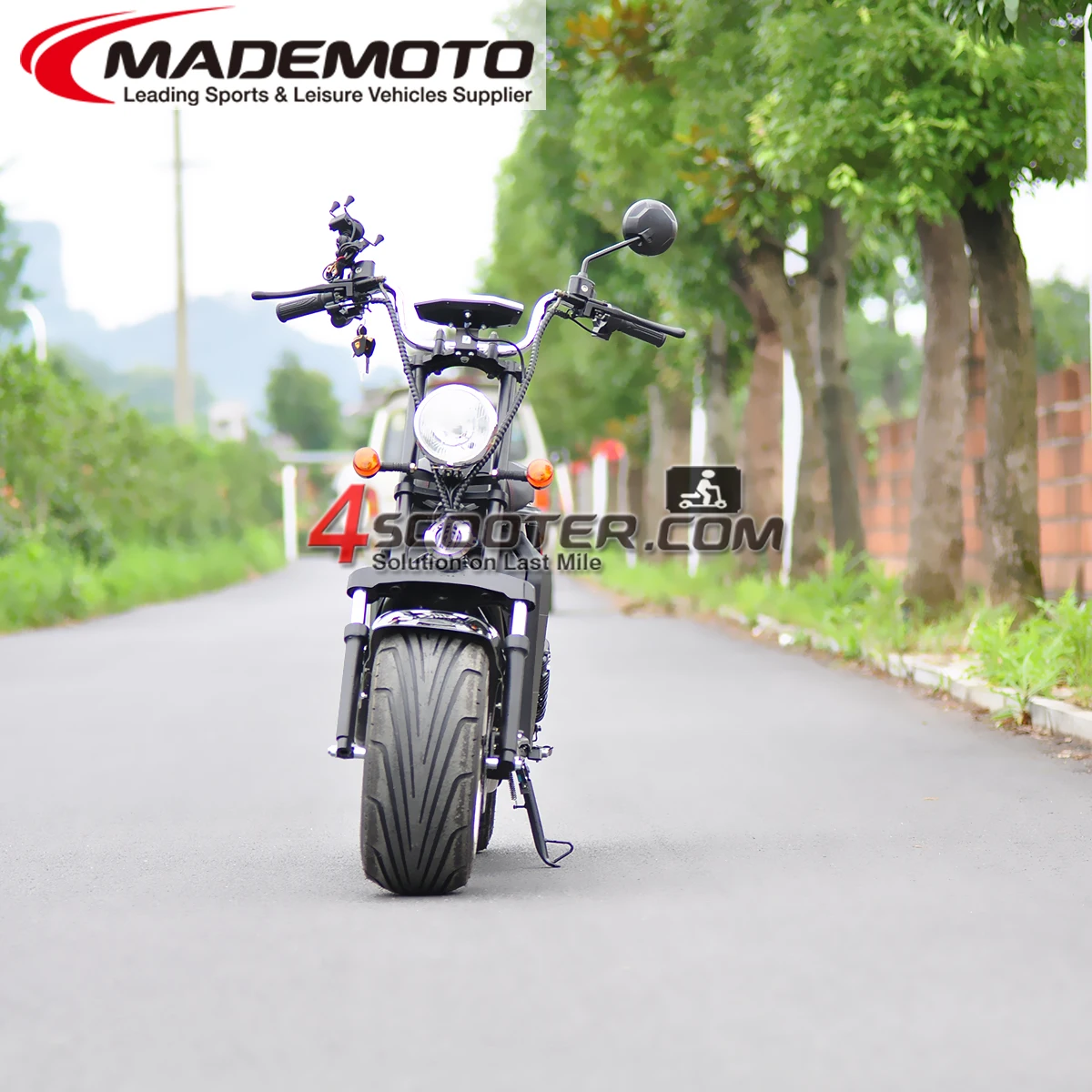 4000w Electric Scooter Quad Qatar Pro Eec Coc Citycoco - Buy Electric ...