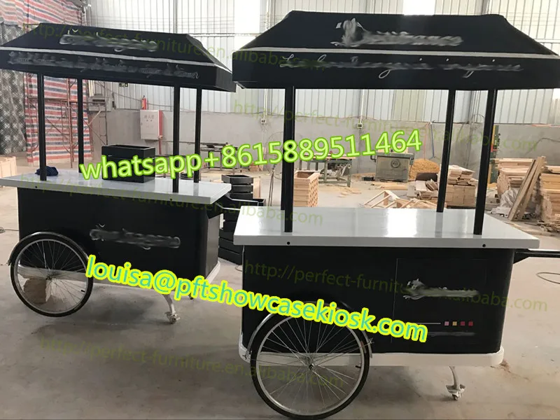 Lovely Juice - Mini Mobile Ice Cream Cart with Freezer